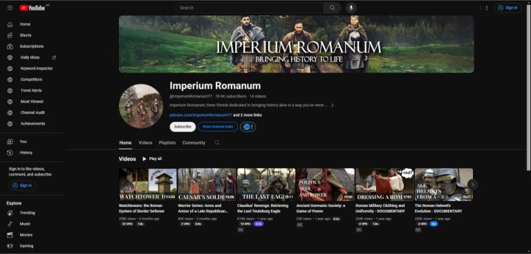 15 Best History YouTube Channels You Didn't Know You Needed