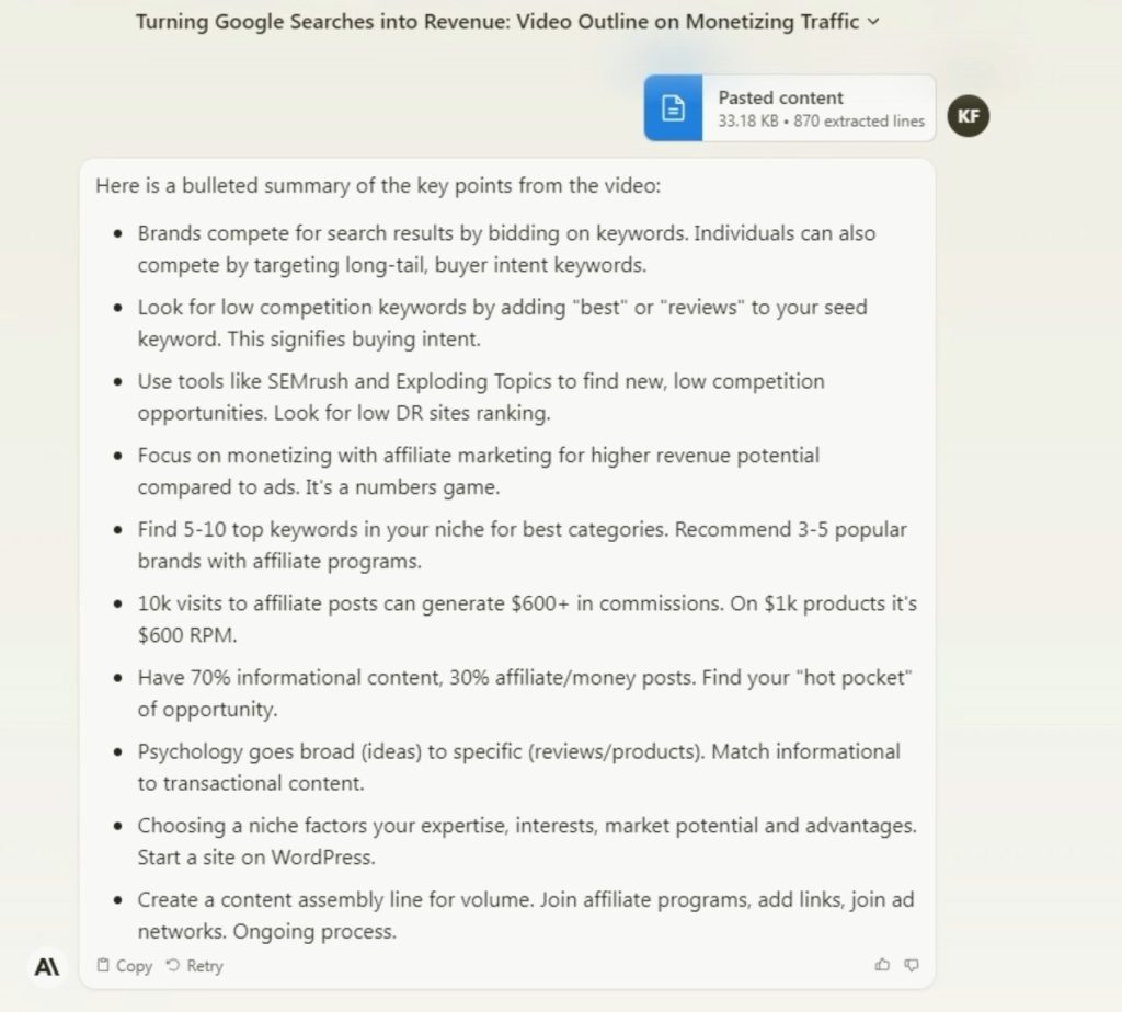 How to Summarize YouTube Videos with AI in 2024