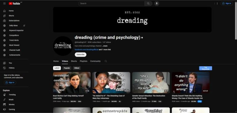 15 Best True Crime YouTube Channels You Didn't Know You Needed