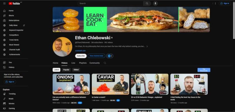 15 Best Cooking YouTube Channels You Didn't Know You Needed