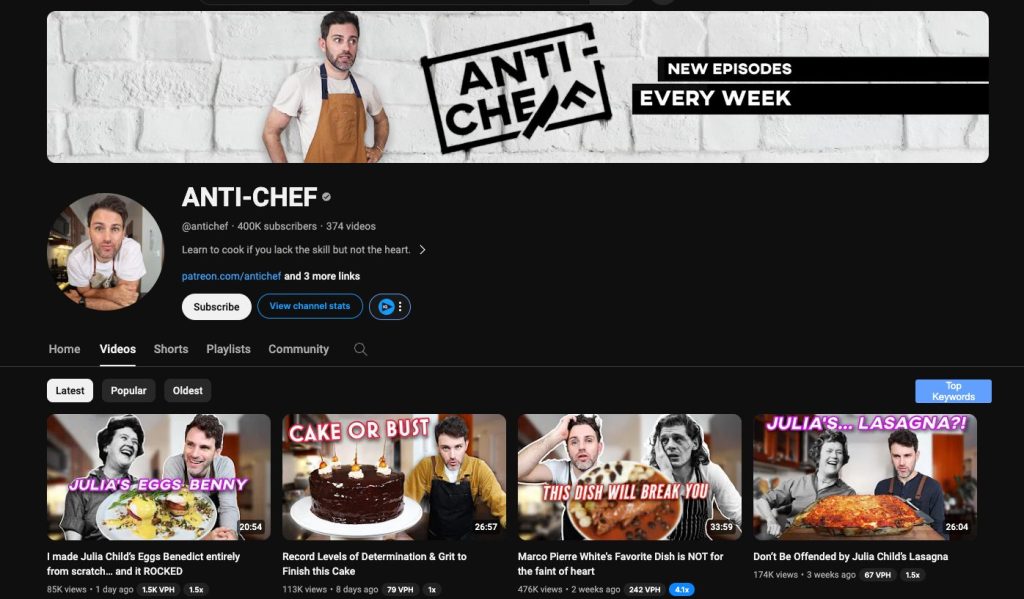 15 Best Cooking YouTube Channels You Didn't Know You Needed