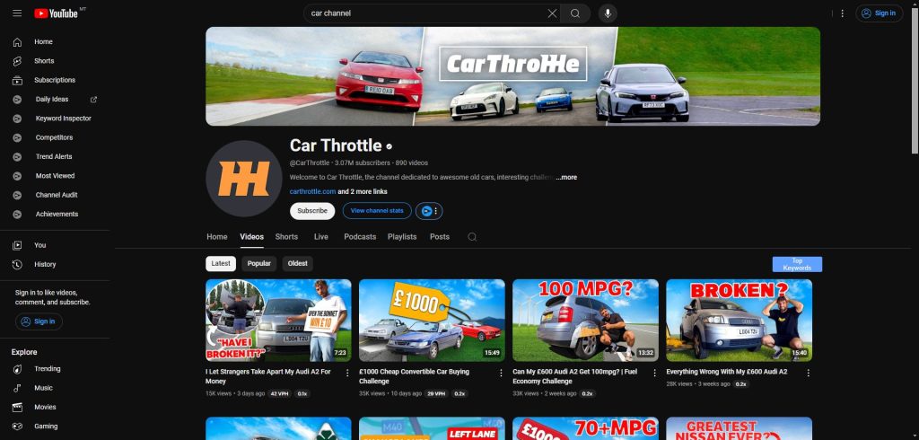 15 Best Car YouTube Channels You Need to Follow in 2024