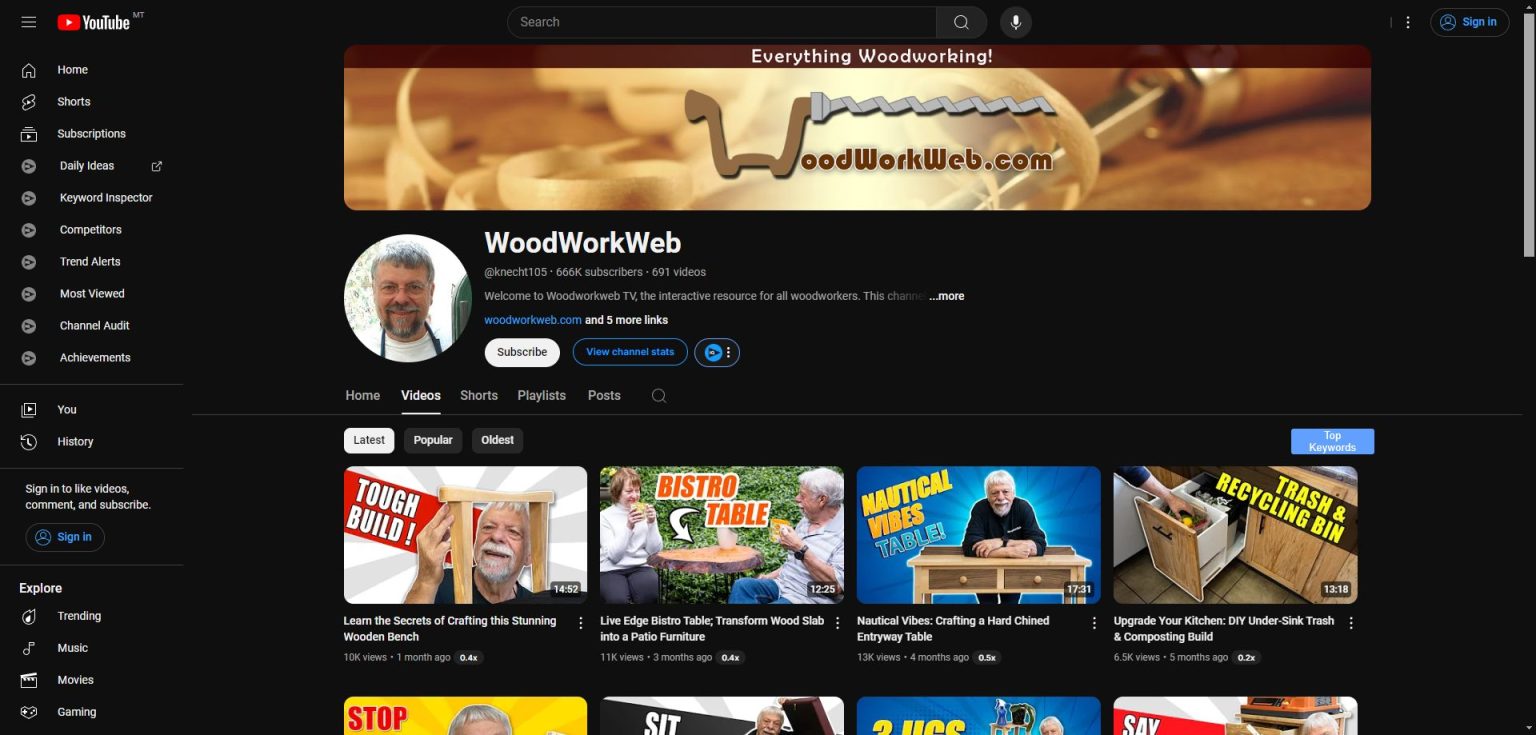 15 Best Woodworking YouTube Channels You Didn't Know You Needed