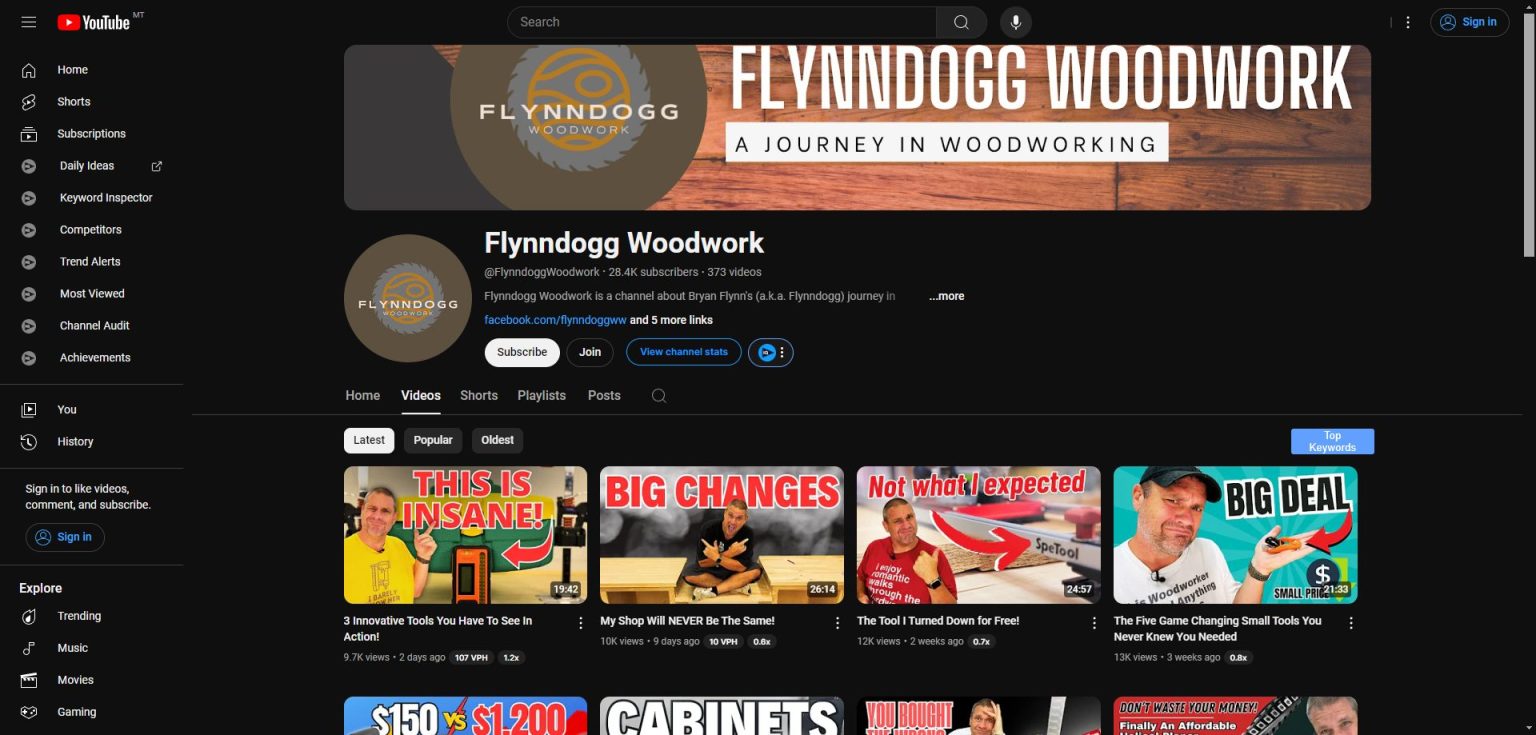 15 Best Woodworking YouTube Channels You Didn't Know You Needed